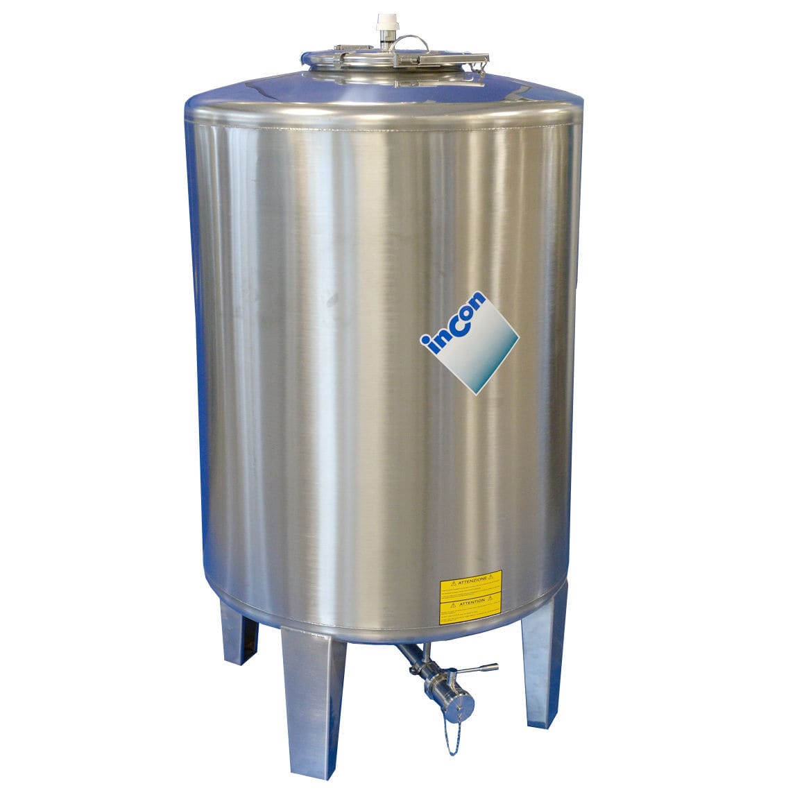 Conteneur IBC en inox - MTH series - INCON - pour aliments / de produit ...