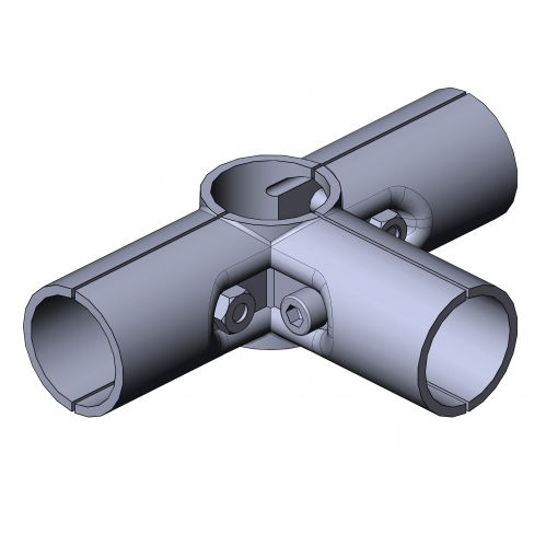 Connecteur de tube rond - 5016 S 001 SW 01 - TecEnMa GmbH - en T / d ...
