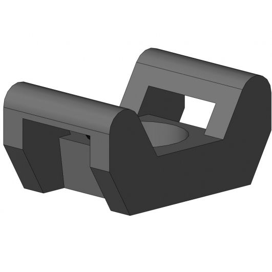 Embase pour collier de serrage en polyamide - 6331 K 0001 SW 01 ...