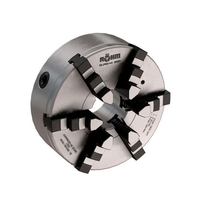 Mandrin de tournage 6 mors - Duro-M - RÖHM GmbH - avec passage au ...