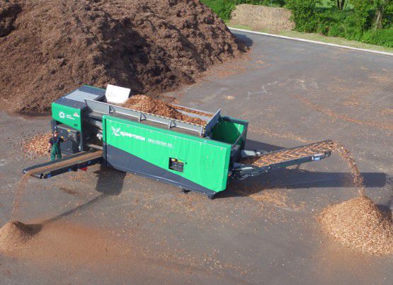 Crible à criblage sec - MULTISTAR S3 - HANTSCH SAS - pour le bois ...