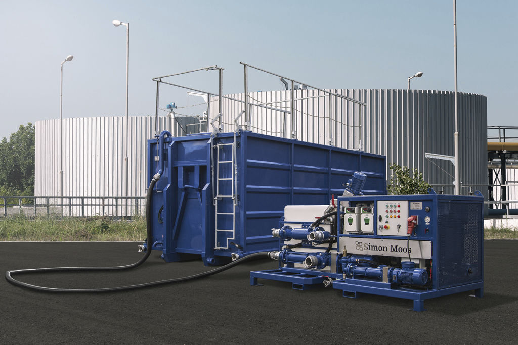 Unité de déshydratation des boues - SIMON MOOS A/S