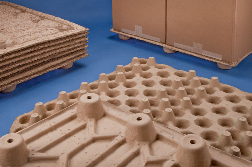 Palette en cellulose moulée - Eredi Caimi S.r.l.