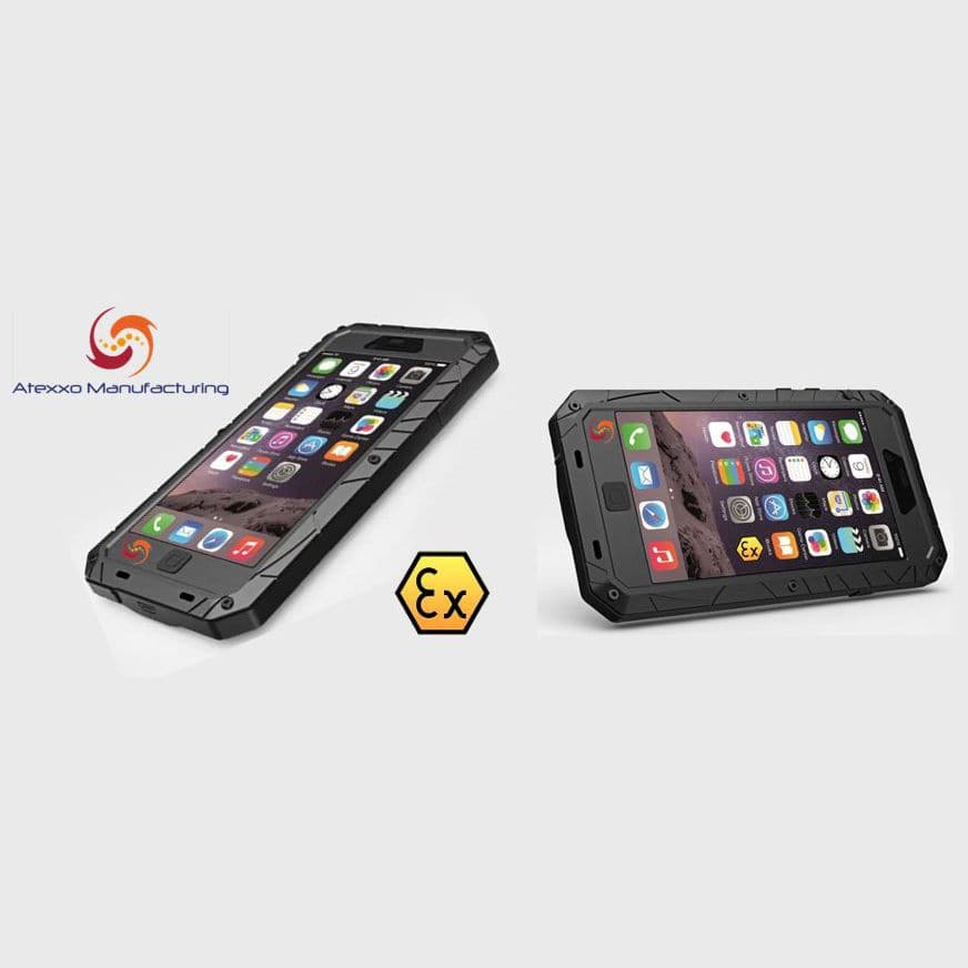 Smartphone industriel 4G - Explosion proof iPhone 6 - Atexxo ...