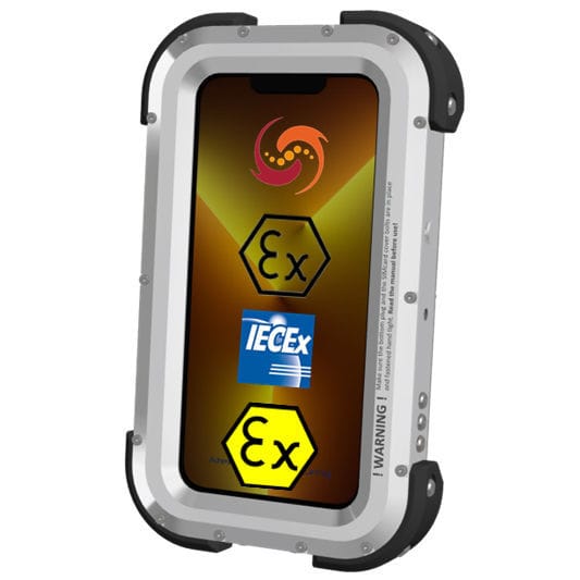 Smartphone industriel sans fil - Atexxo B.V. - WiFi / Bluetooth / ATEX
