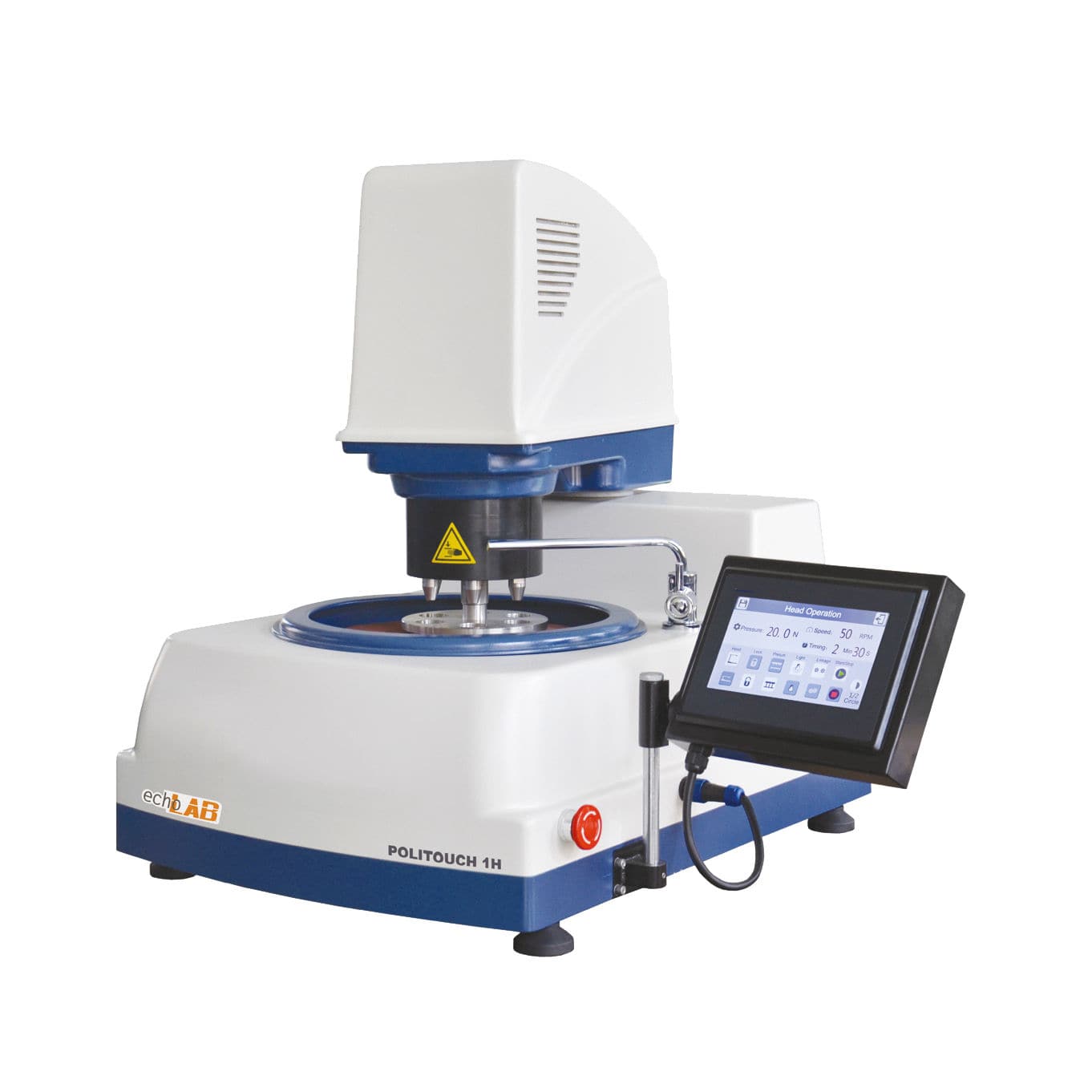 Machine à poncer-polir les échantillons métallographiques - POLITOUCH ...