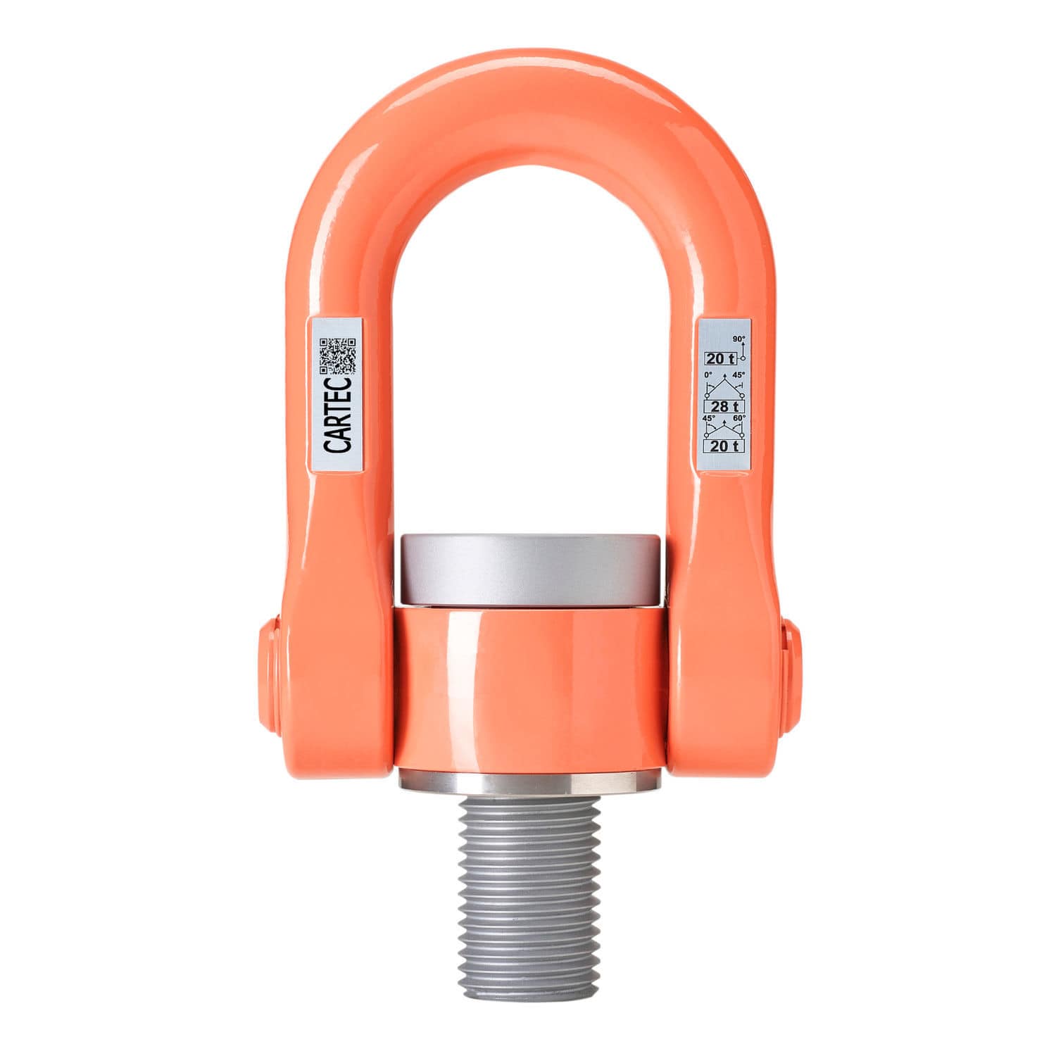 Anneau de levage pivotant - C813X series - CARCANO - fileté / universel