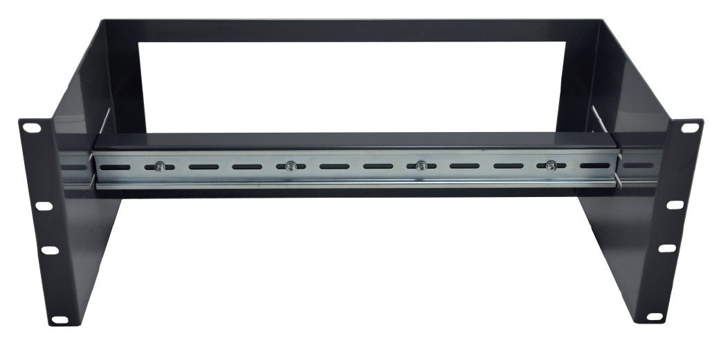 Boîtier sur rail DIN / rackable / rectangulaire / équipé - PRDIN4U ...