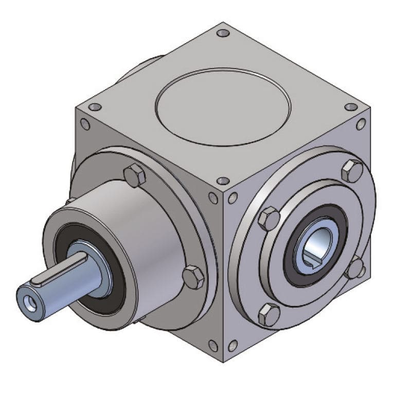 Réducteur à couple conique - BG S H Series - SERVOMECH - orthogonal / à ...