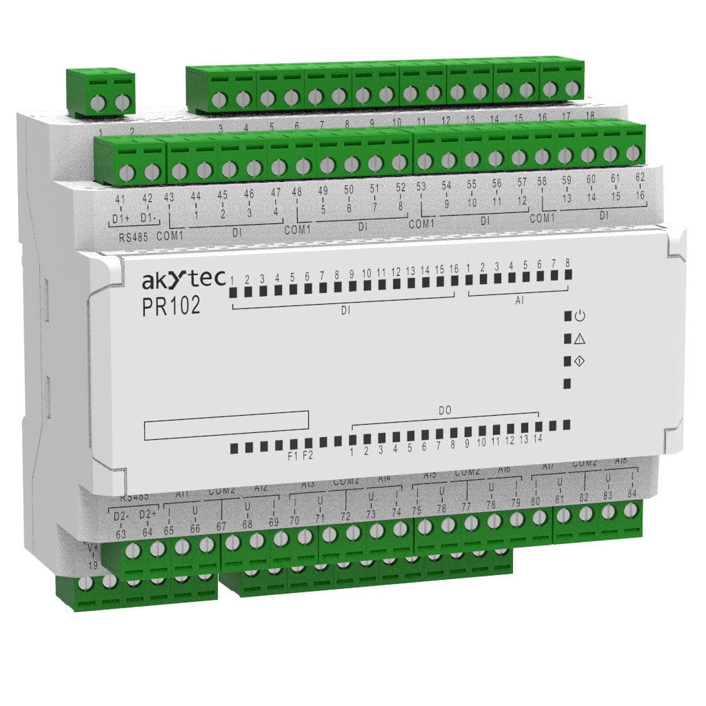 Automate programmable mini - PR102-24.2.2 - akYtec GmbH - sur rail DIN ...
