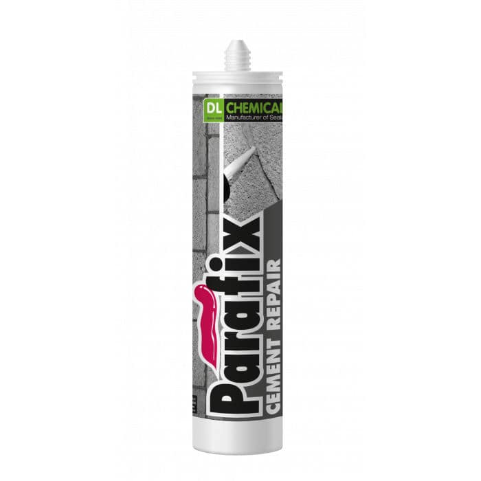 Mastic silicone - Parafix Cement Repair - DL Chemicals - monocomposant ...