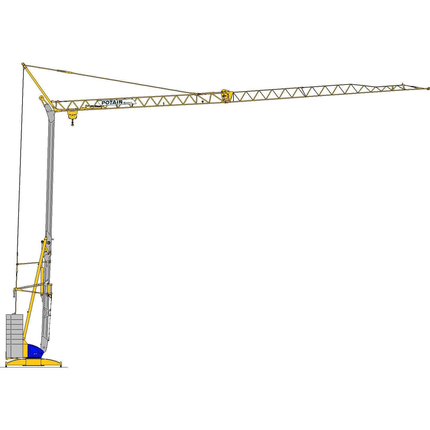 Grue à montage automatisé - Igo 30 - Manitowoc Cranes - fixe / treillis ...