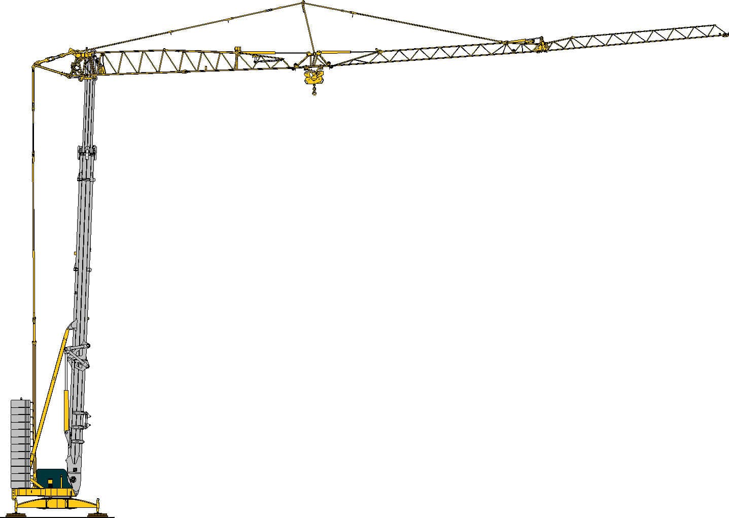 Grue à montage automatisé - Hup 40-30 - Manitowoc Cranes - fixe ...