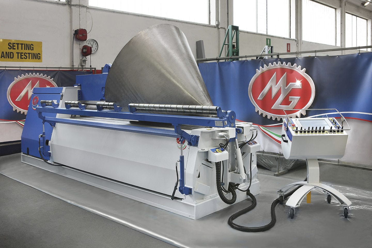 Rouleuse à 4 rouleaux - ML3008R - MG S.R.L. - hydraulique / conique / à commande numérique