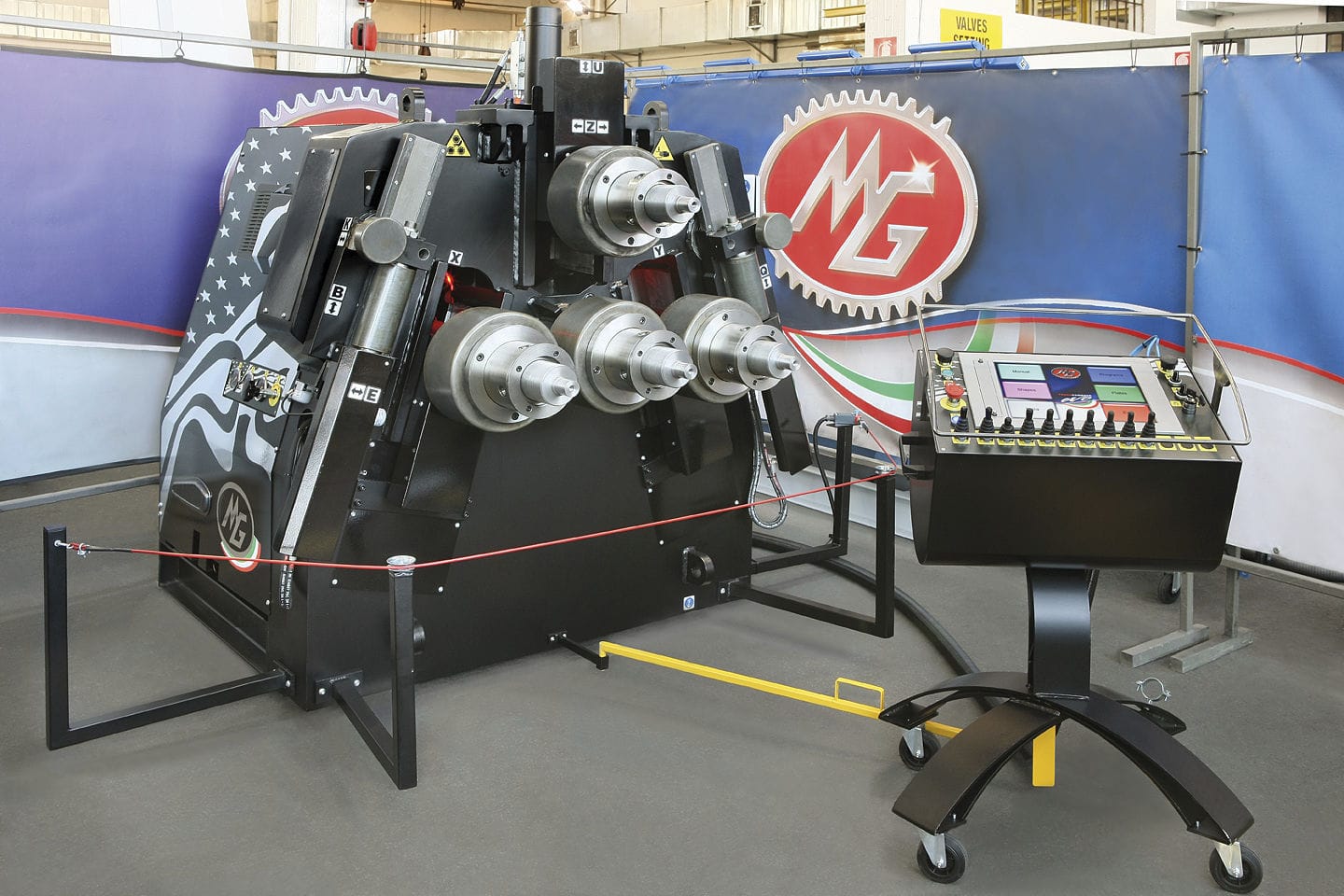 Cintreuse électrique - ARL110.4 - MG S.R.L. - de profilés / à 4 galets ...