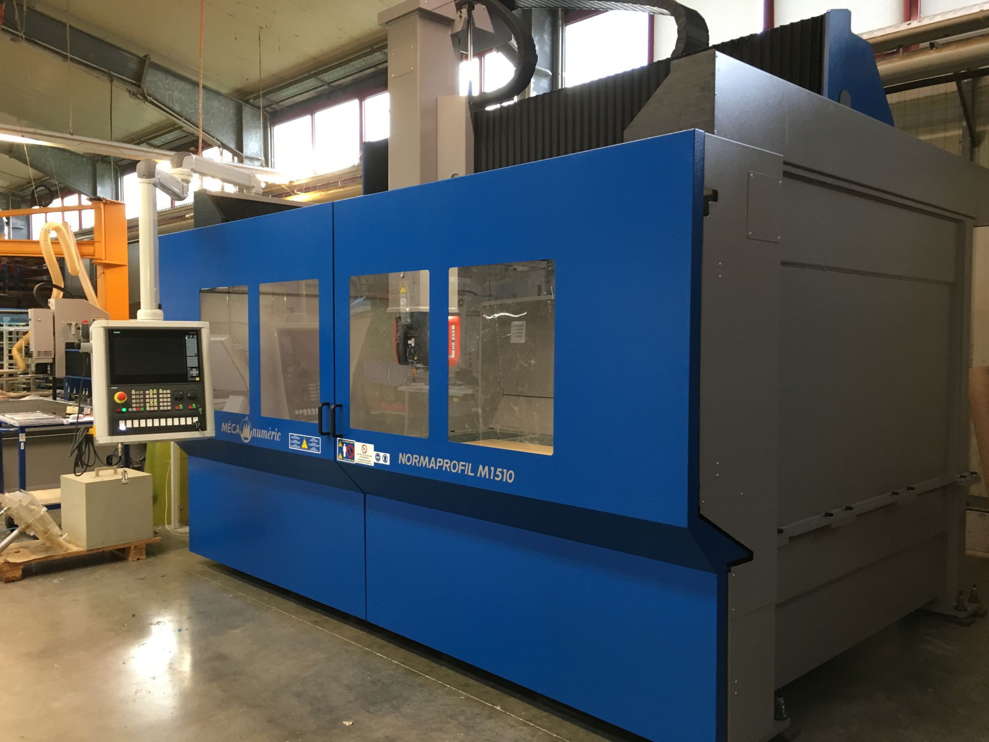 Centre Dusinage Cnc 5 Axes Normaprofil M Series Mecanumeric