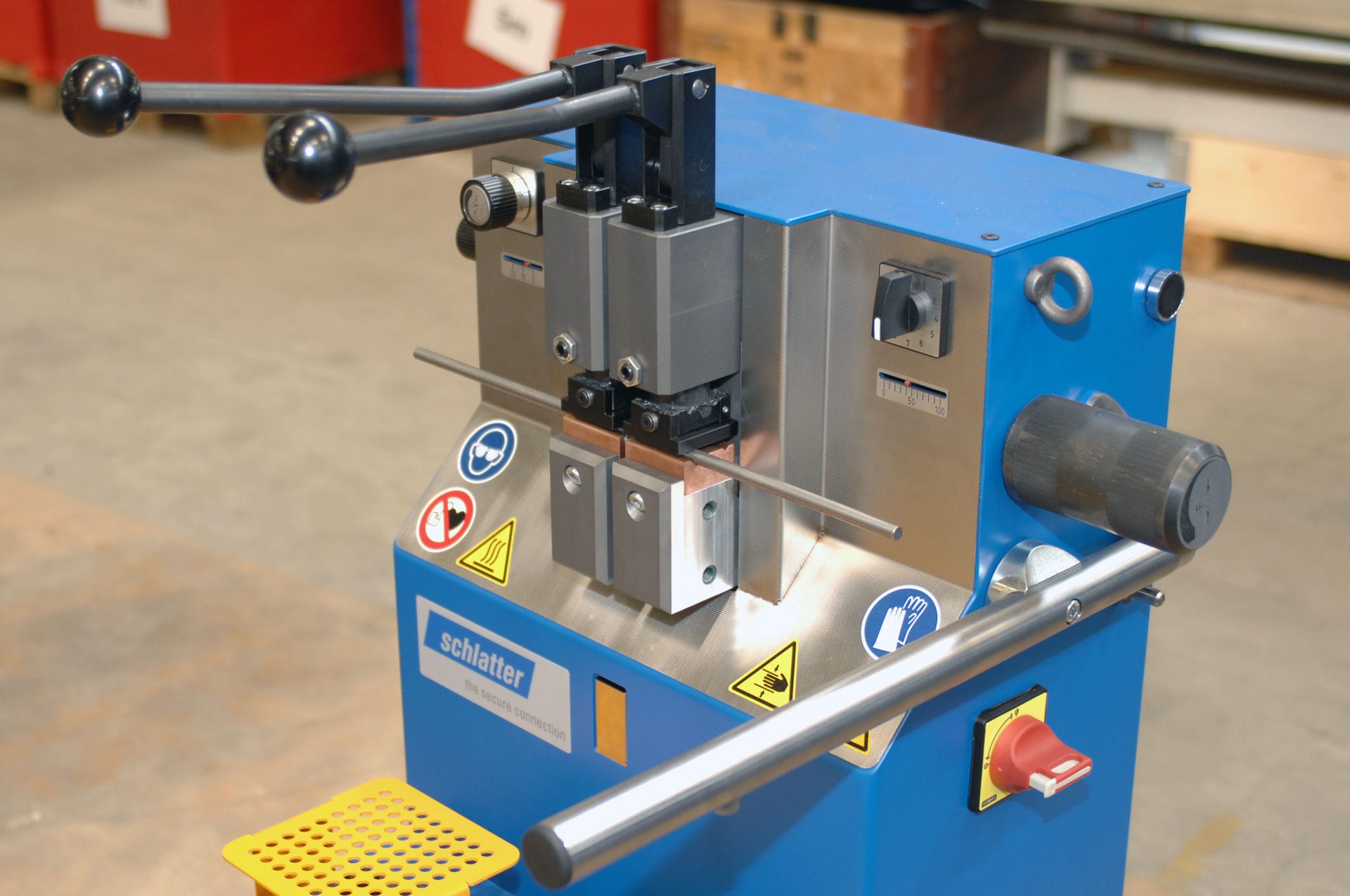 Machine de soudage bout à bout - Type M10 - Schlatter - pour métal ...