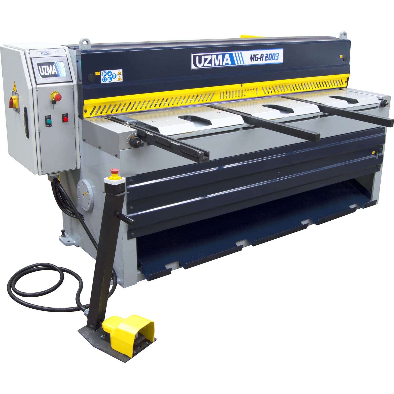 Cisaille mécanique - MG-R - UZMA Makina San.Tic.Ltd.Sti. - pour métal ...