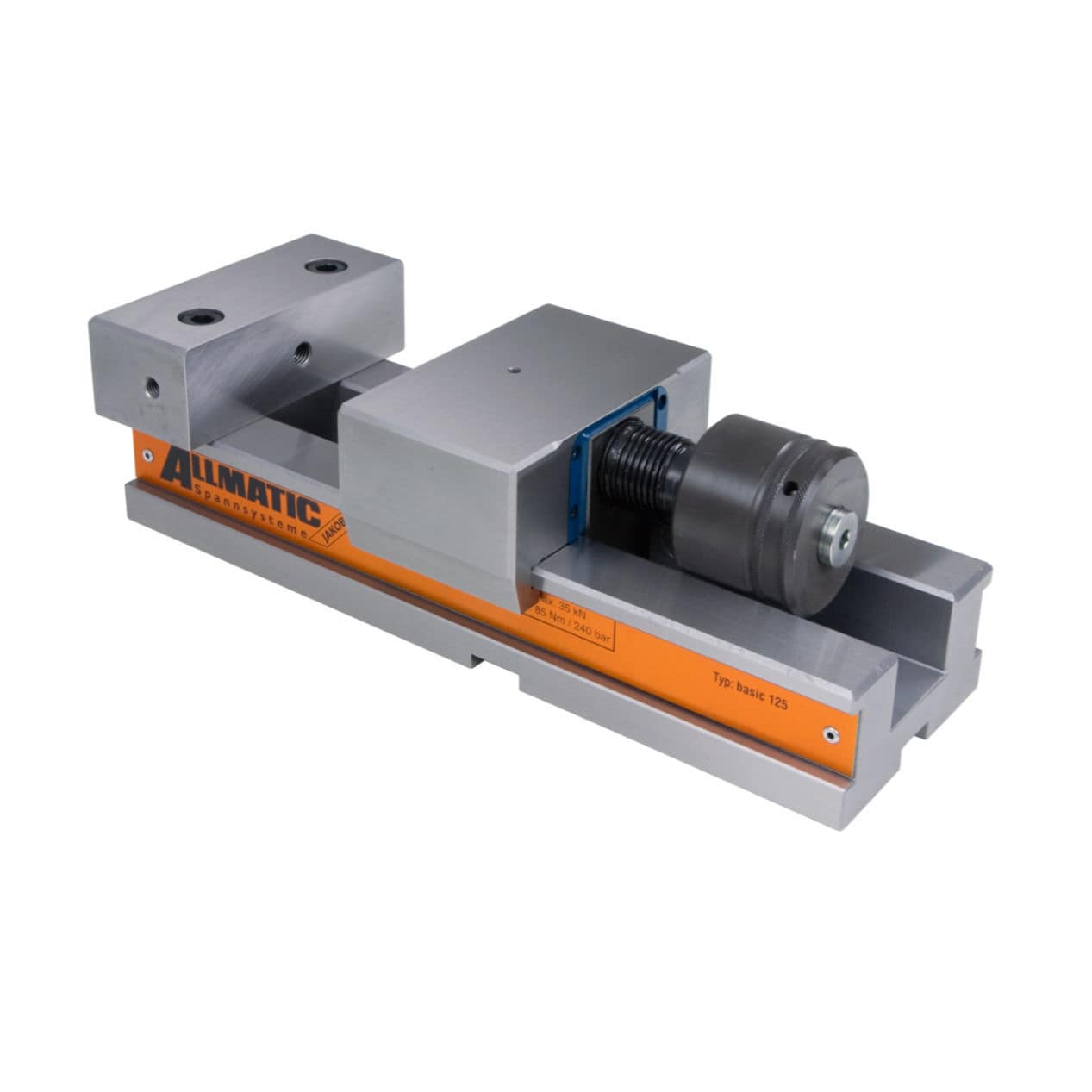 Étau pour machine-outil - basic 160 - ALLMATIC-Jakob Spannsysteme ...