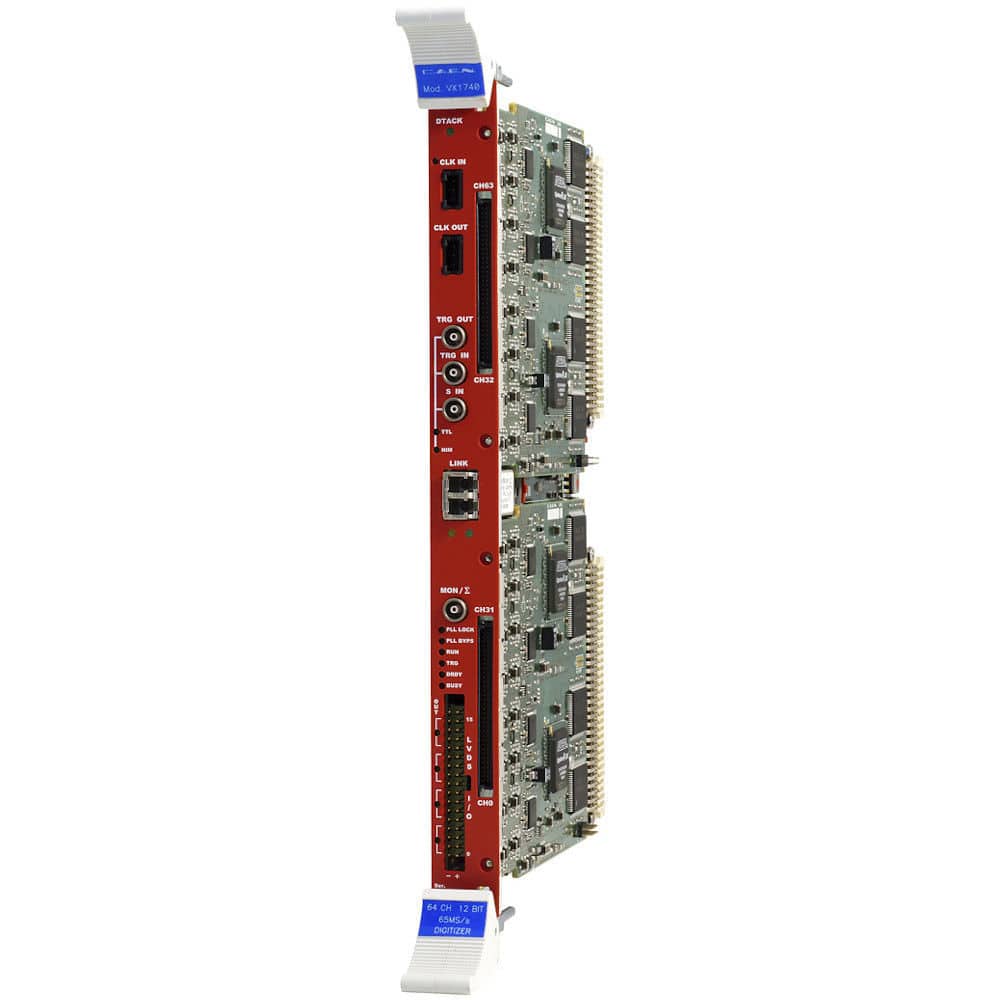 Numériseur jusqu'à 62.5 MS/s - CAEN Spa - 64 canaux / 12 bits / PCIe