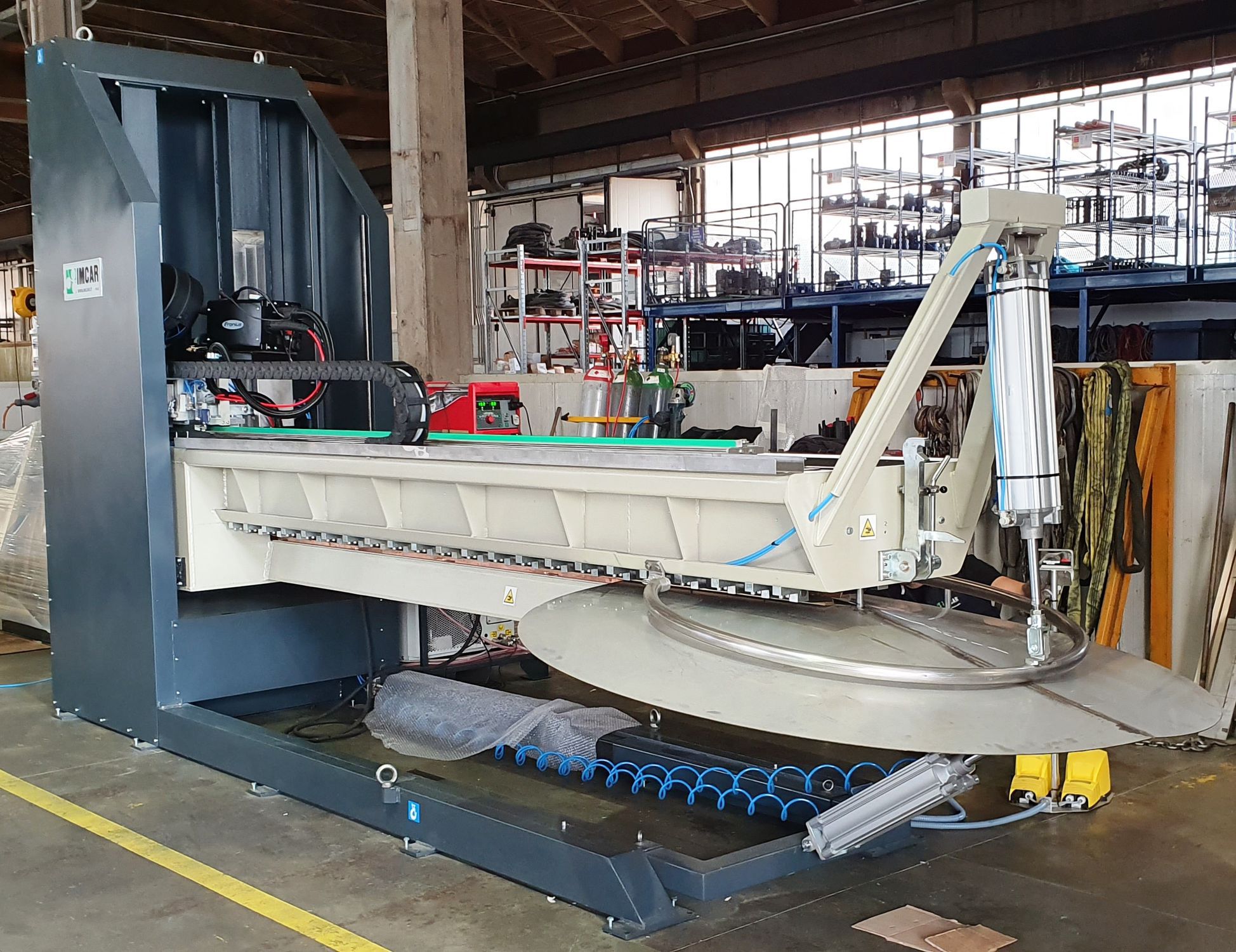 Machine de formage de tuyau - IMCAR - pour métal / à commande numérique ...