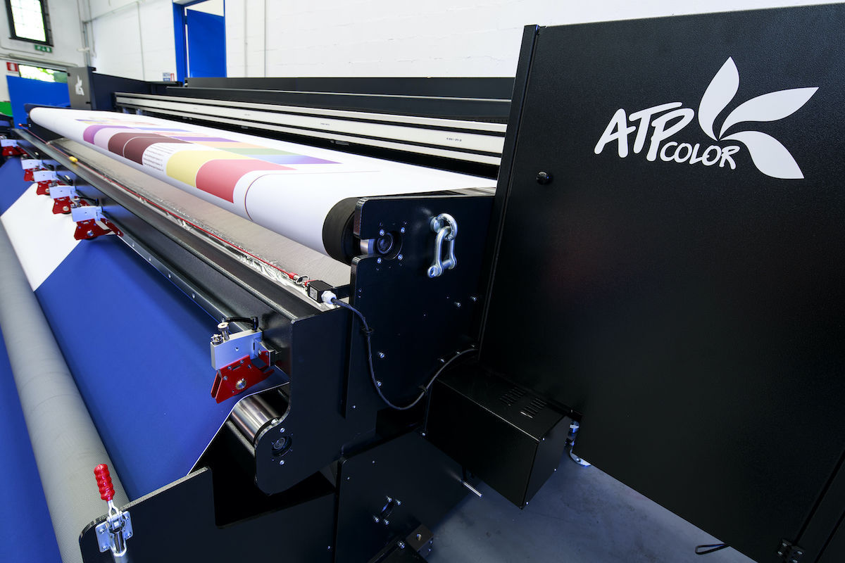 Machine d'impression pour textiles - DFP2000 - ATPCOLOR - à 4 couleurs ...
