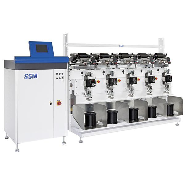 Machine de bobinage de fils textiles - TK2-20 KE - SSM - automatique ...