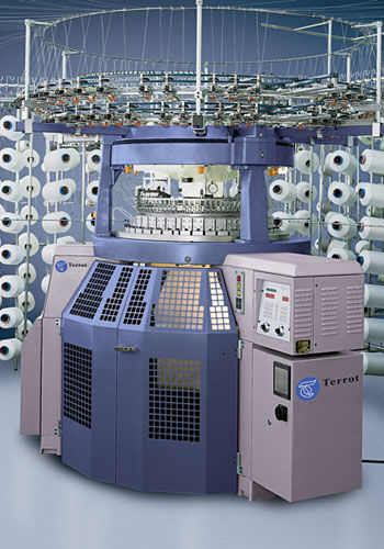 Machine à tricoter jersey double - I3P 184 - TERROT - industrielle