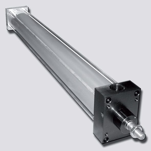 Vérin pneumatique - 481 - ROSS EUROPA - en acier / oscillant / à grande ...