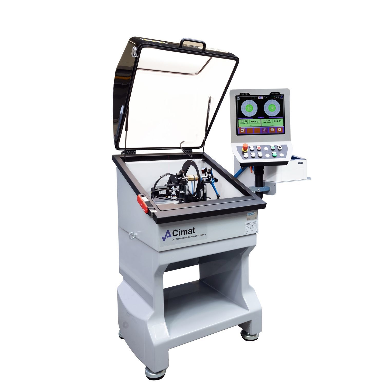 Machine à équilibrer horizontale - CMT-5H2PS - CMT-100H2PS - Ascential ...