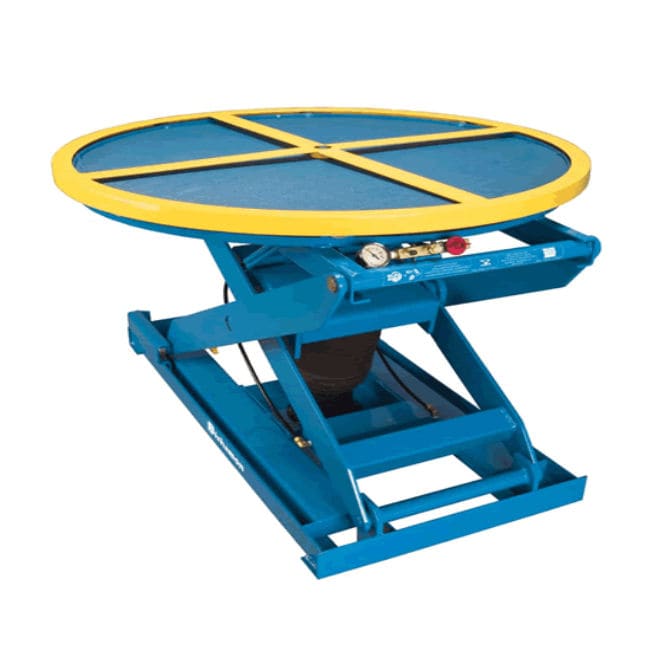 Table élévatrice à ciseaux - EZ Loader® series - Bishamon - pneumatique ...