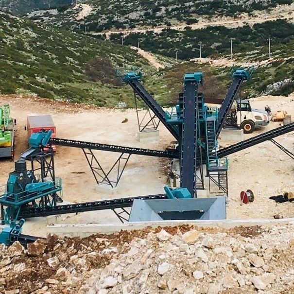 Concasseur stationnaire - CONSTMACH Concrete Plants & Crushers - haute capacité / secondaire ...