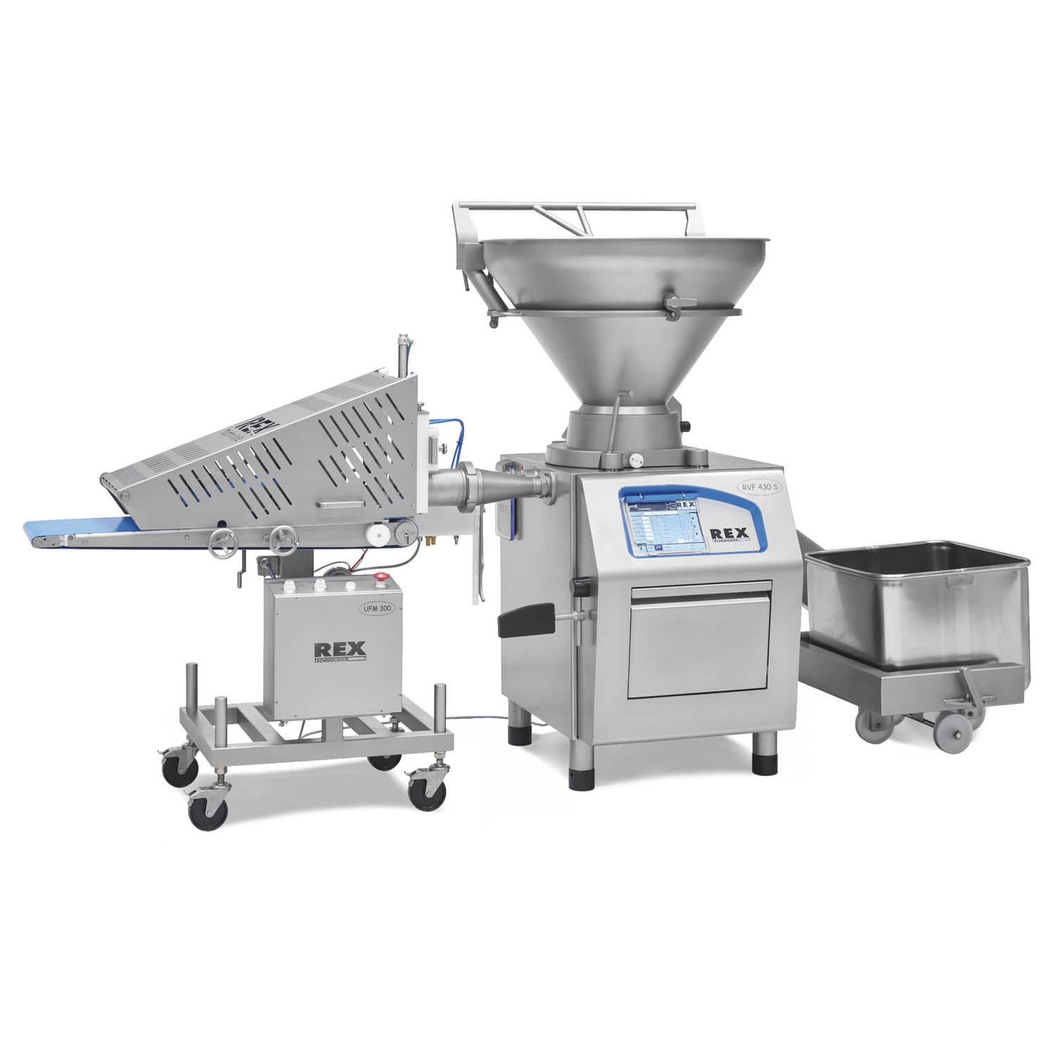 Formeuse à steak haché - UFM 300-5 - REX-Technologie GmbH & Co. KG ...