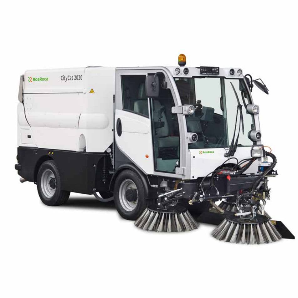 Balayeuse diesel - CITYCAT 2020 - Ros Roca - à batterie / de voirie ...