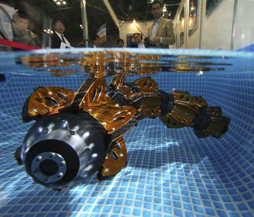 Robot d'inspection étanche - ACM-R5H - Hibot