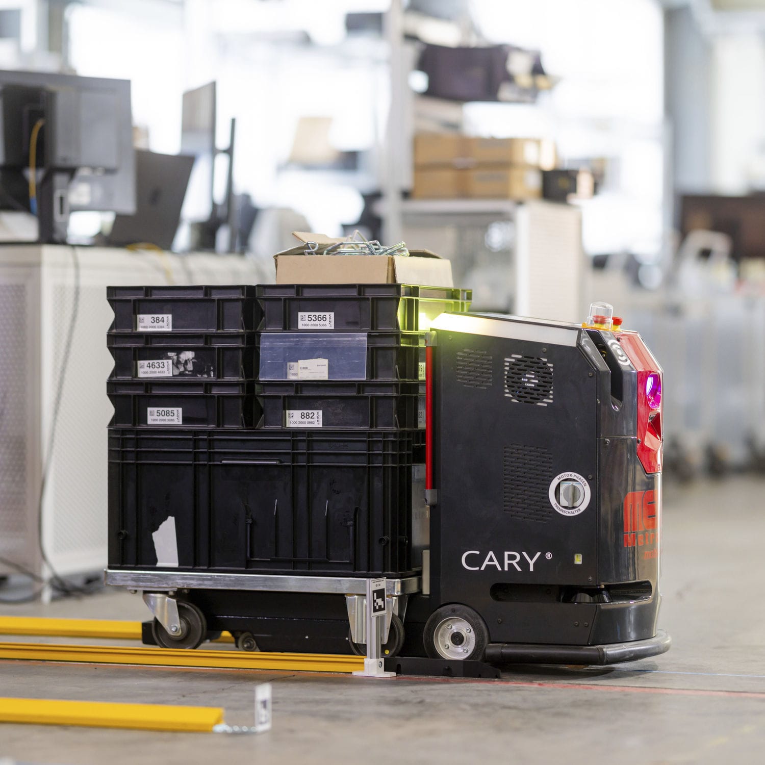 Robot mobile autonome de manutention - CARY® - METRALABS - de transport ...