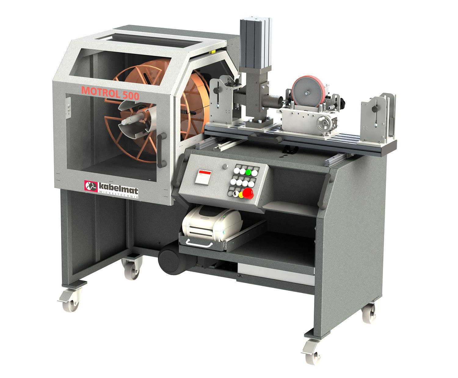 Machine de bobinage de tuyau flexible - MOTROL 500 - Kabelmat Wickeltechnik GmbH - de fils ...