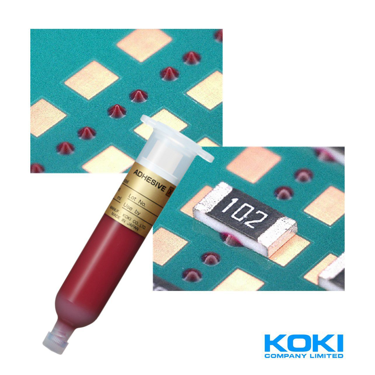 Colle pour matériaux composites - JU-110-3 - Koki Company Limited ...