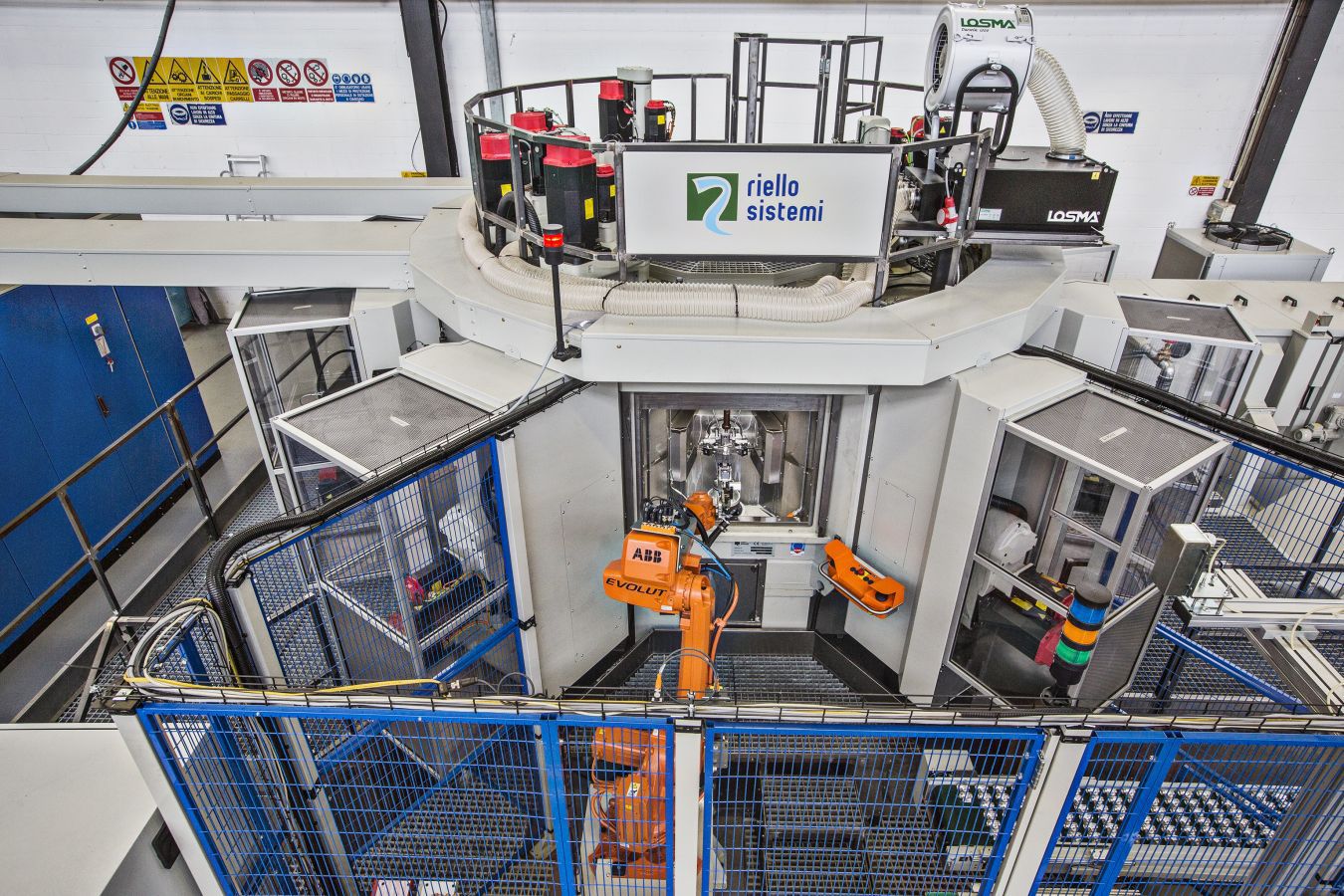 Machine transfert rotative - VERTIMAC - Riello Macchine Transfer - CNC ...