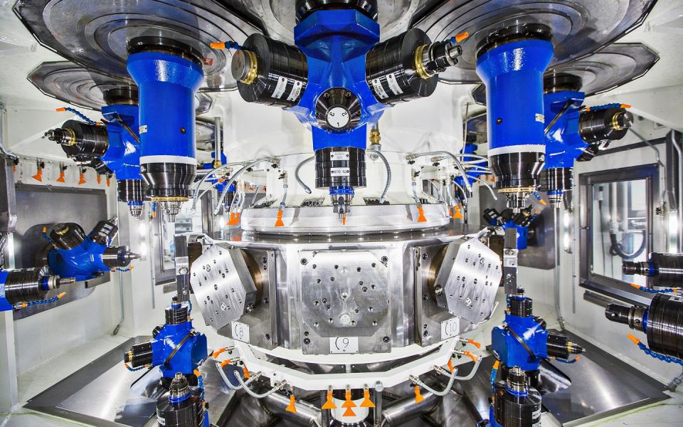 Machine transfert rotative - TFL 400 - Riello Macchine Transfer - CNC ...