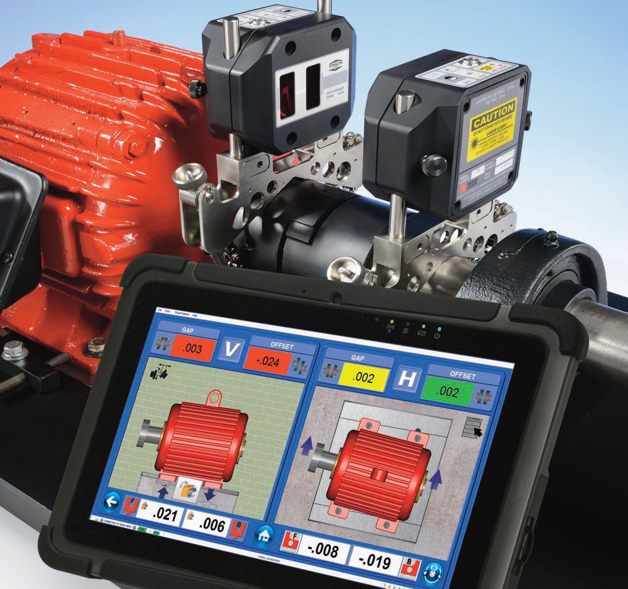 Système d'alignement laser - S-680 series - Hamar Laser - d'arbre ...