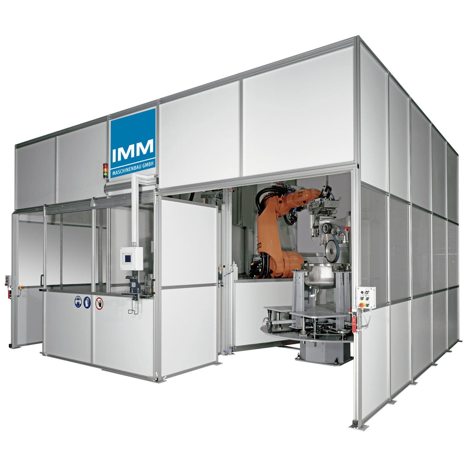 Cellule robotisée de rectification - RC - IMM Maschinenbau GmbH - de ...