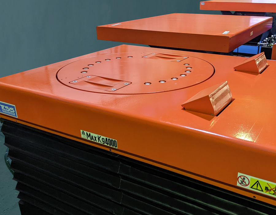 Table élévatrice à ciseaux - XH/PRE/FLB - TESIS ENGINEERING ...