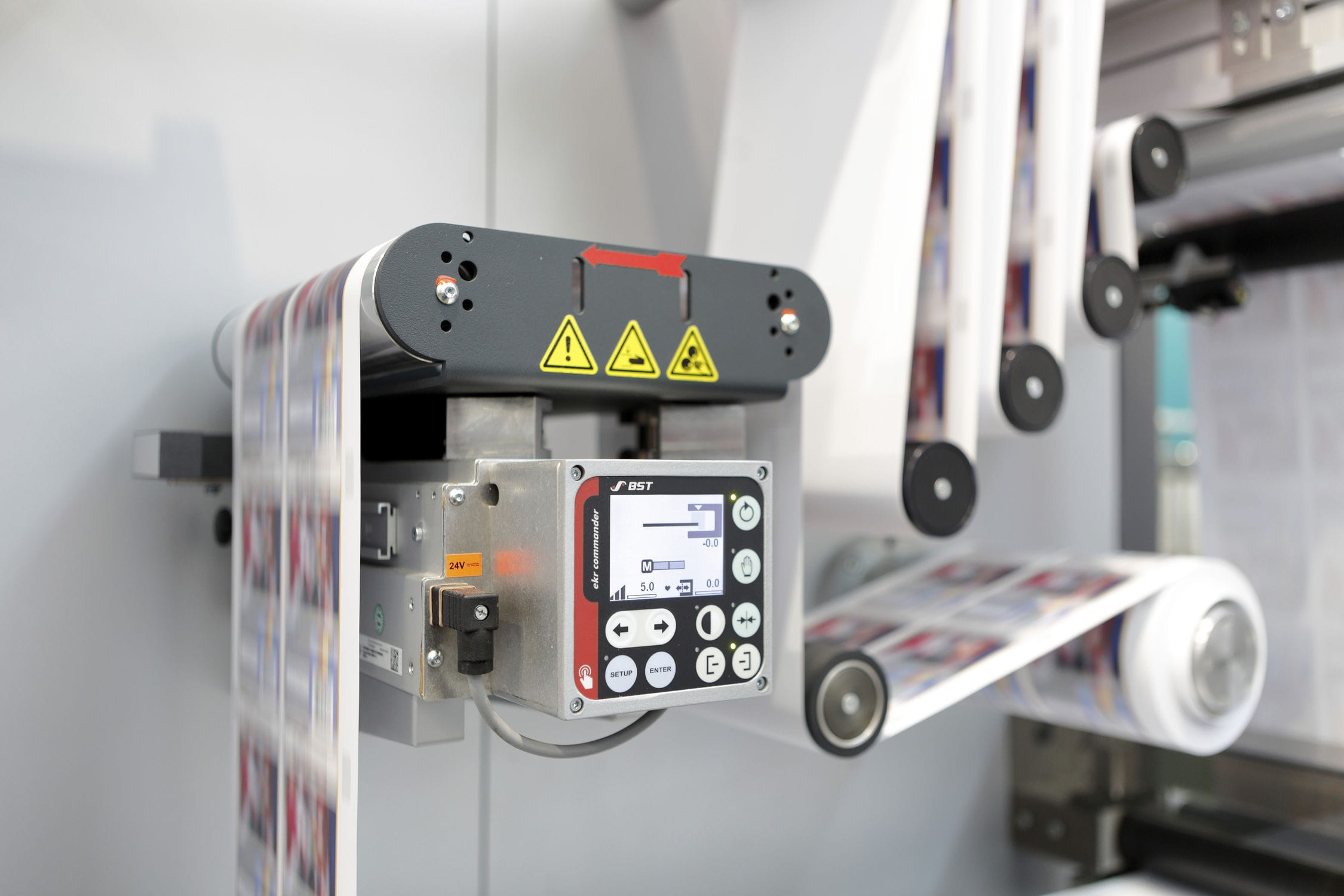 Contrôleur pour guide bande - COMPACTGuide - BST GmbH