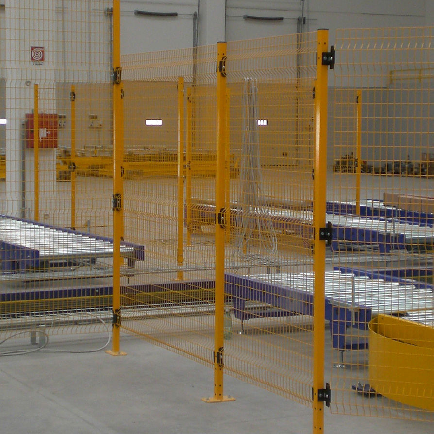 Barrière de protection - TECHNO SYSTEM Ø4 - PROTEC S.R.L. - à filet