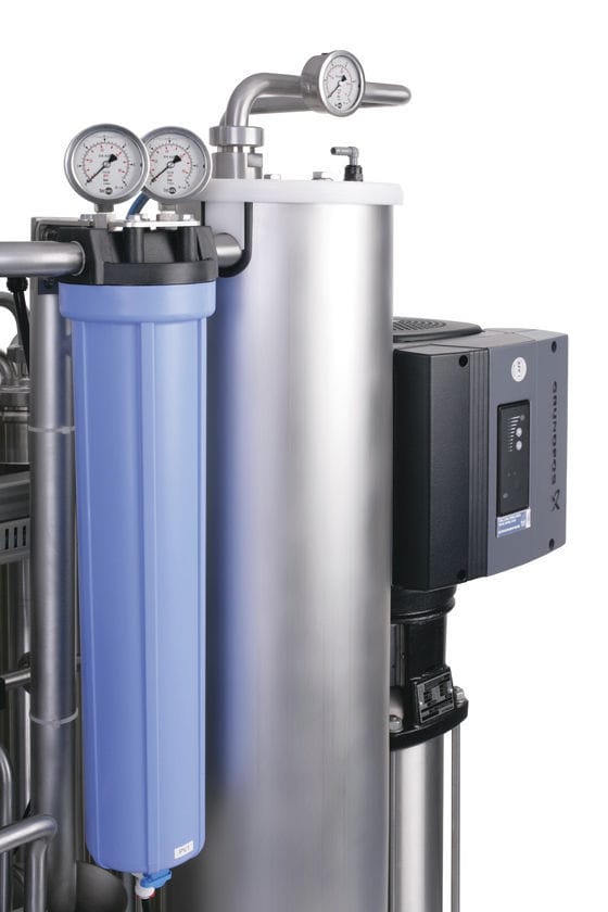 Unité de purification d'eau par osmose inverse - modula S-TP - DWA GmbH & Co. KG