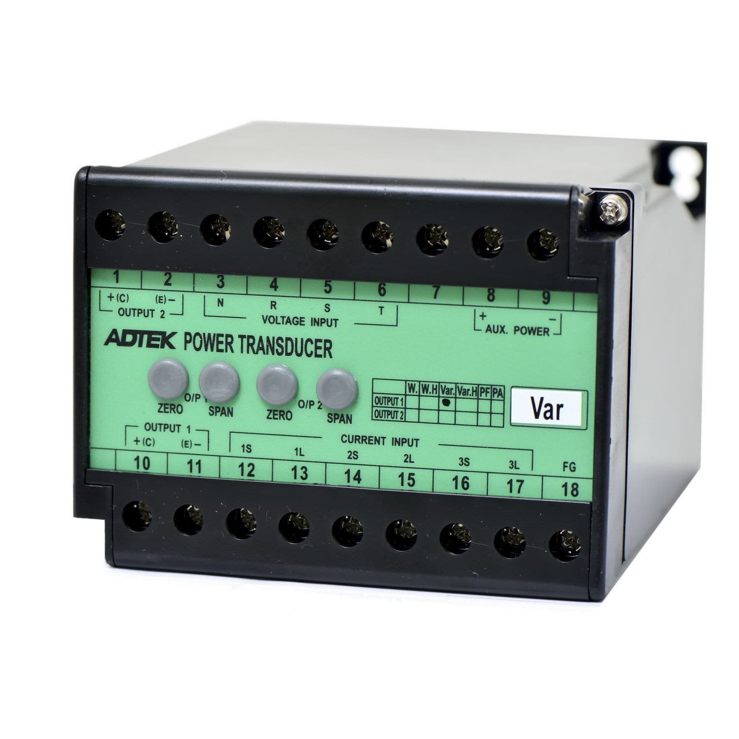 Transducteur de puissance sur rail DIN - CWHW/CQHQ - ADTEK Electronics ...
