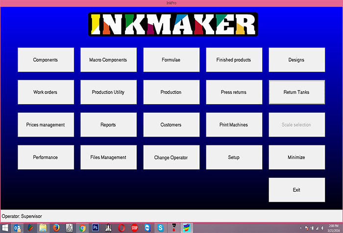 Logiciel de gestion - INKMAKER SRL - de base de données ODBC / serveur ...