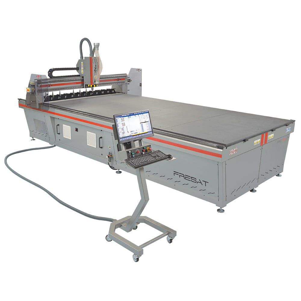 Fraiseuse CNC 3 axes - Fresat - Protek Srl - verticale / à portique / pour aluminium