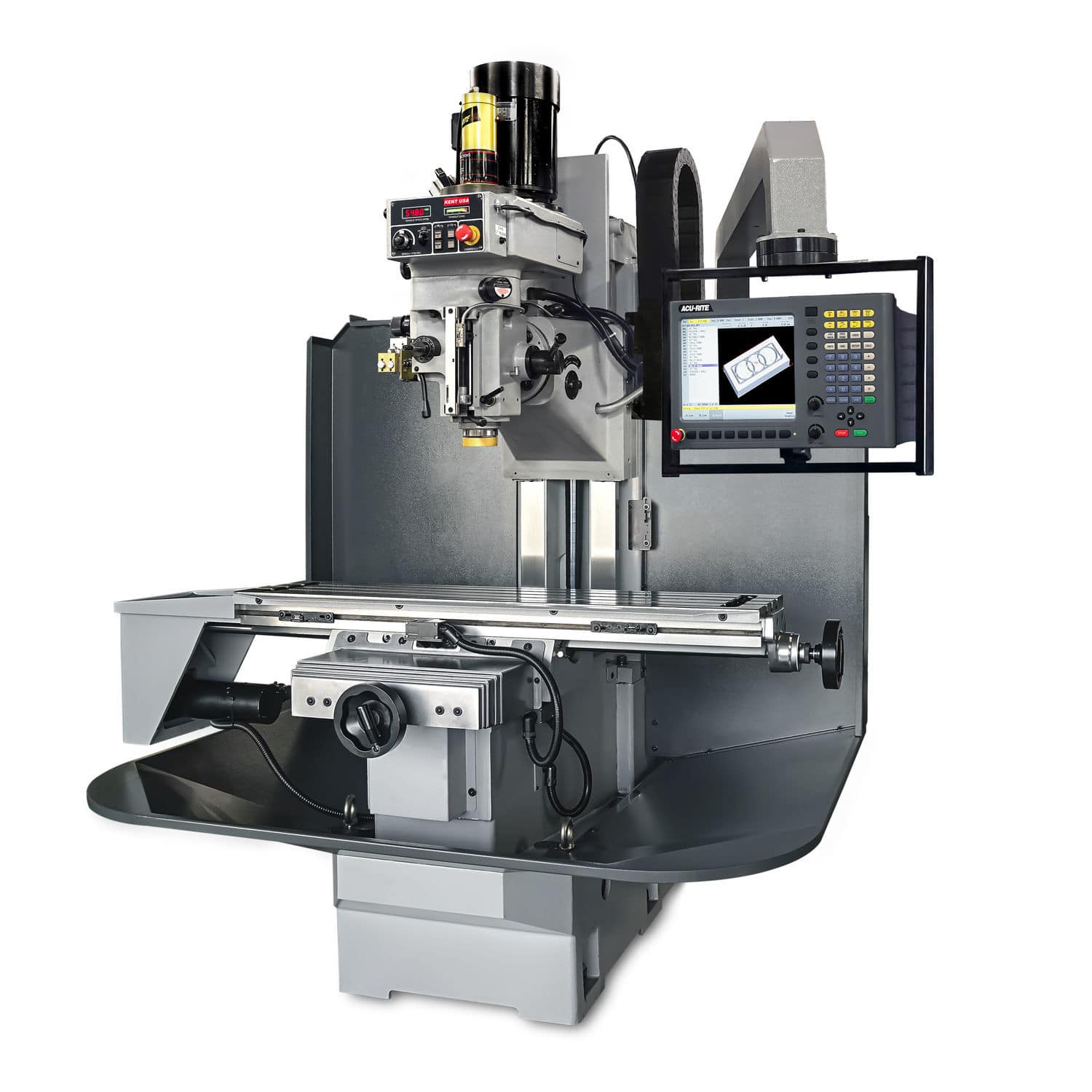 Fraiseuse CNC 3 axes - TW-32QI - Kent Industrial - verticale / à banc fixe / CAT40
